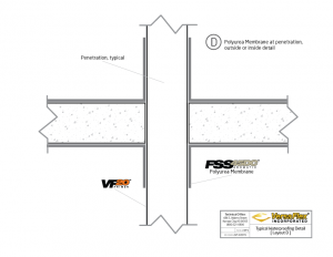 Typical Waterproofing Details - Layout D - VersaFlex